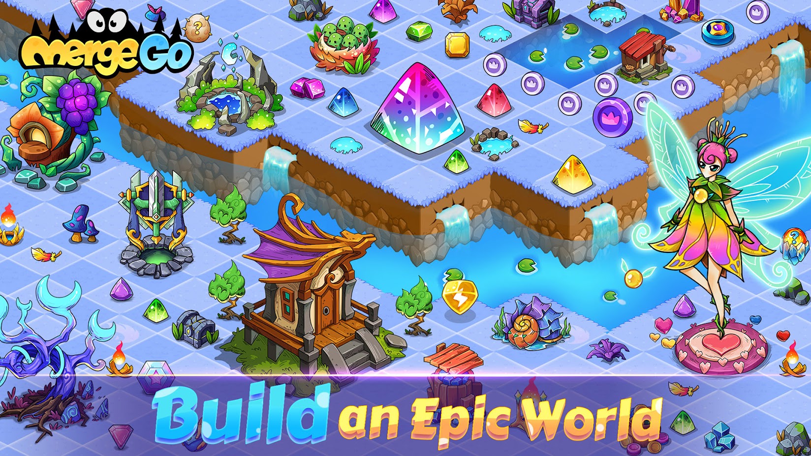 「Merge Go」可愛い生物が登場するマージ系パズルゲーム | ~ももろぐ~